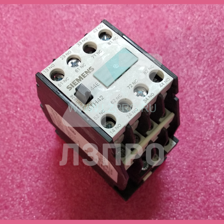 Вспомогательный контактор AC42V 50Hz50V 60Hz 44E 4NO+4NC 3TH4244-0AD0 ...